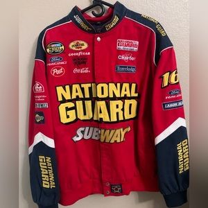 Nascar | Jackets & Coats | Vintage Nascar Casey Mears National Guard ...